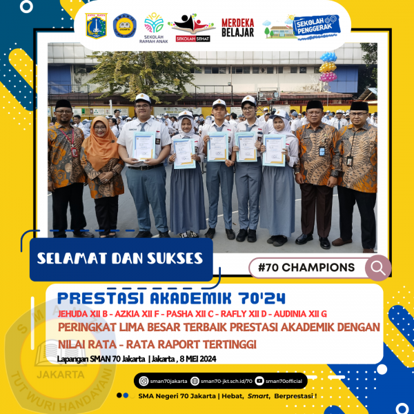 SMA Negeri 70 Jakarta – SMA Negeri 70 Jakarta